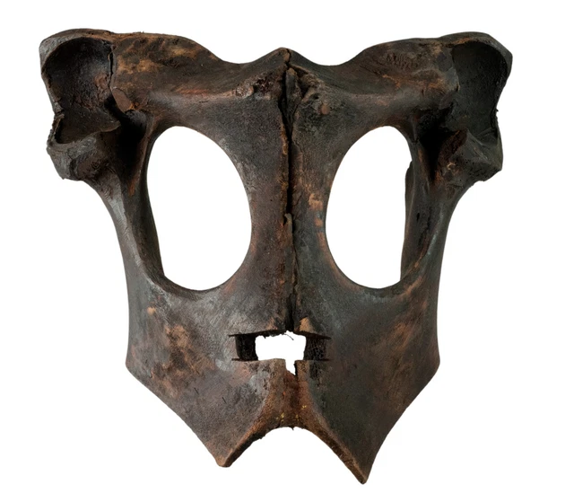 ANTIQUE MASK CEREMONIAL Animist Tibetan Ritual Shaman Rare Tibet Nepal ...