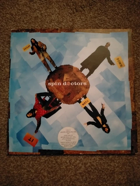 SPIN DOCTORS TURN It Upside Down LP First UK Press Epic 1994 Vinyl is ...