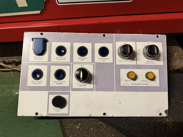 BRITISH RAIL CLASS 465 Marker And Headlight Isolator Panel £156.70 ...