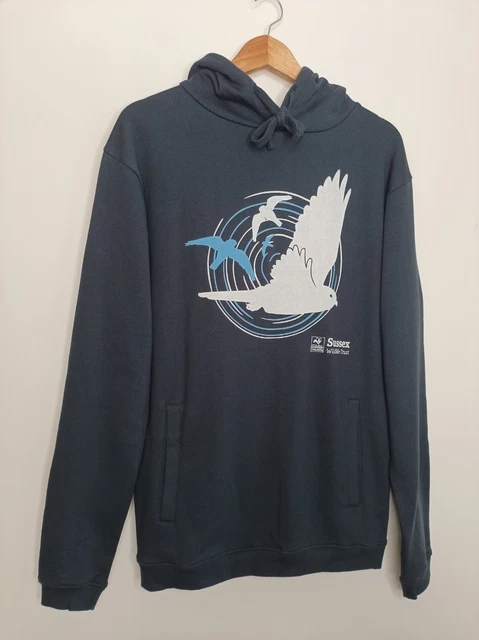 RAPANUI MENS WOMEN Remill Fibre Sussex Wildlife Trusts Kestrel Navy ...