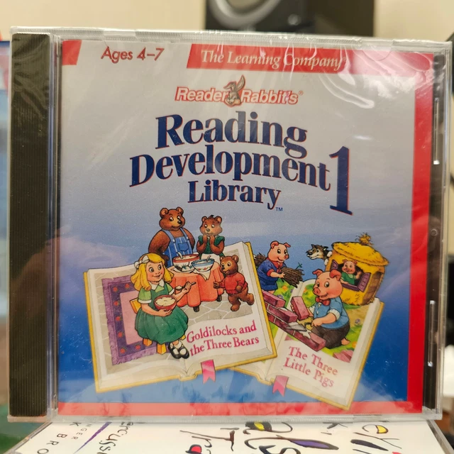 READER RABBIT READING Development Library 1 The Learning Company SEALED ...