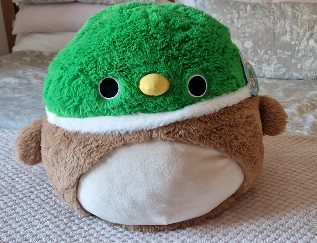 SQUISHMALLOWS AVERY THE Mallard Duck Fuzz-A-Mallows 40cm/16inch £39.19 ...
