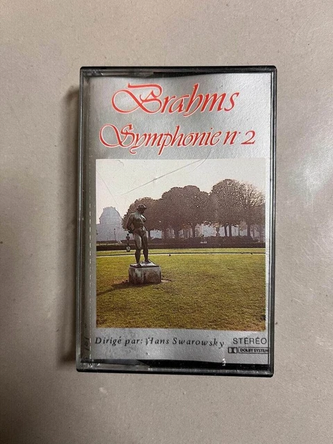 BRAHMS: SYMPHONIE N°2 - Hans Swarowsky/ Cassette Audio-K7 EUR 5,00 ...