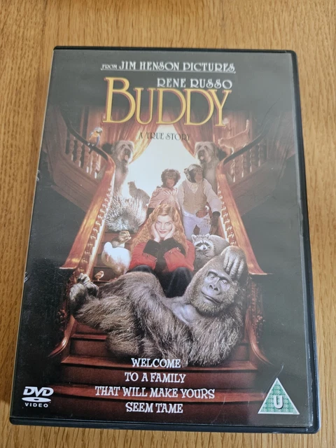 BUDDY DVD BASED On True Story Rene Russo £4.99 - PicClick UK