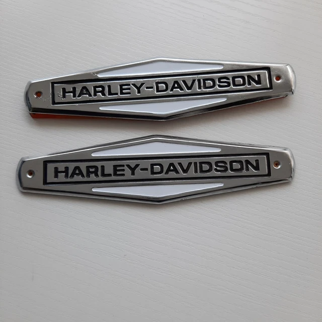HARLEY DAVIDSON PANHEAD shovelhead original tank emblem badge sportster ...
