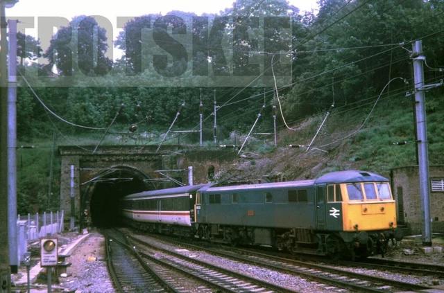 35MM SLIDE BR British Railways Electric Loco Class 86 86222 1985 ...
