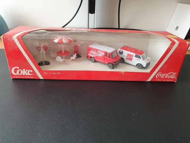 COCA COLA CH-2 Van Set Neuf Boite Origine 1994 Camion EUR 36,00 ...