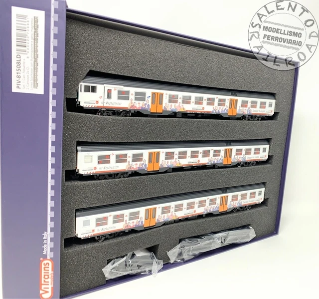 VITRAINS PIV81508LD SET 3 Coaches Mdvc Livery Sparkasse With Lights ...