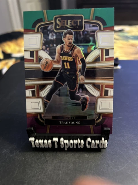 TRAE YOUNG 2023-24 Select vert blanc et violet hall #43 Atlanta Hawks EUR 1,85 - PicClick FR