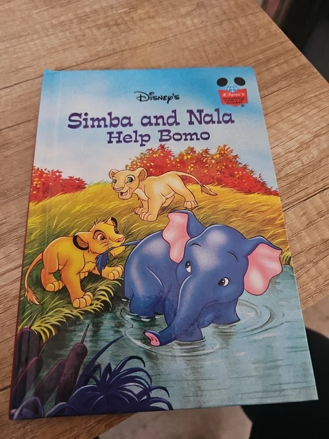 DISNEY’S WONDERFUL WORLD of reading Simba And Nala Help Bomo Hardback ...