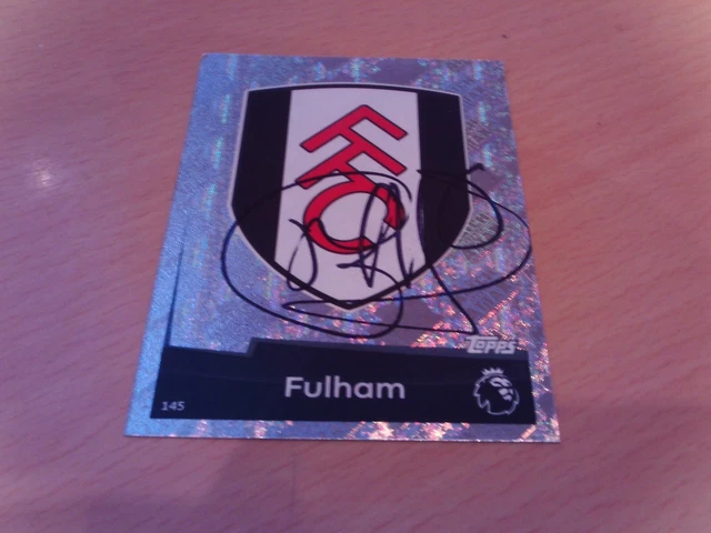 SIGNED FULHAM BADGE by ex player glenn cockerill £1.00 - PicClick UK