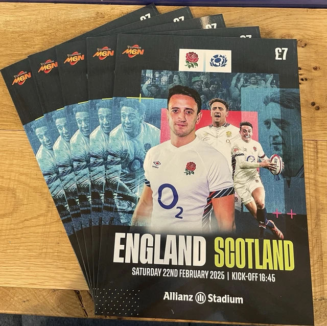 ENGLAND V SCOTLAND Matchday Programme 2025 £5.92 - PicClick UK