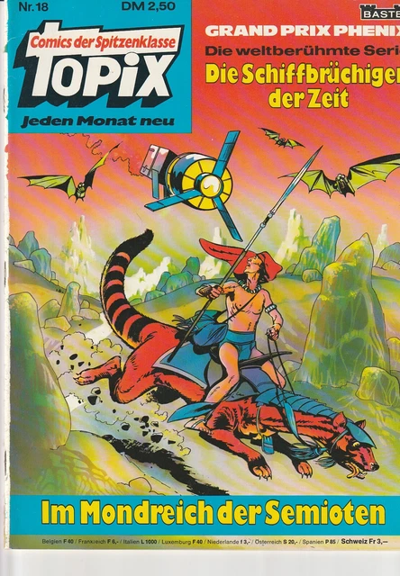 TOPIX COMICS DER Spitzenklasse - Die Schiffbrüchigen Heft Nr. 18 - 1977 ...