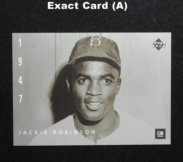 CARTE GM JACKIE Robinson 1994 Upper Deck #7 Ken Burns The American Epic ...