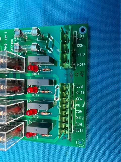 REV-1 5/10-AMPS 120/230VAC Control Circuit Computer Board E301546 $116. ...