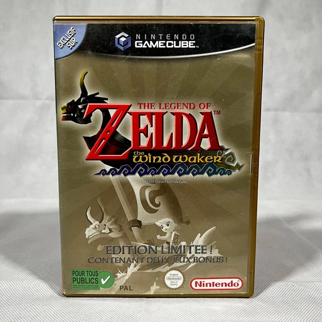 ZELDA WIND WAKER Limited Edition GameCube - Includes Ocarina of Time ...