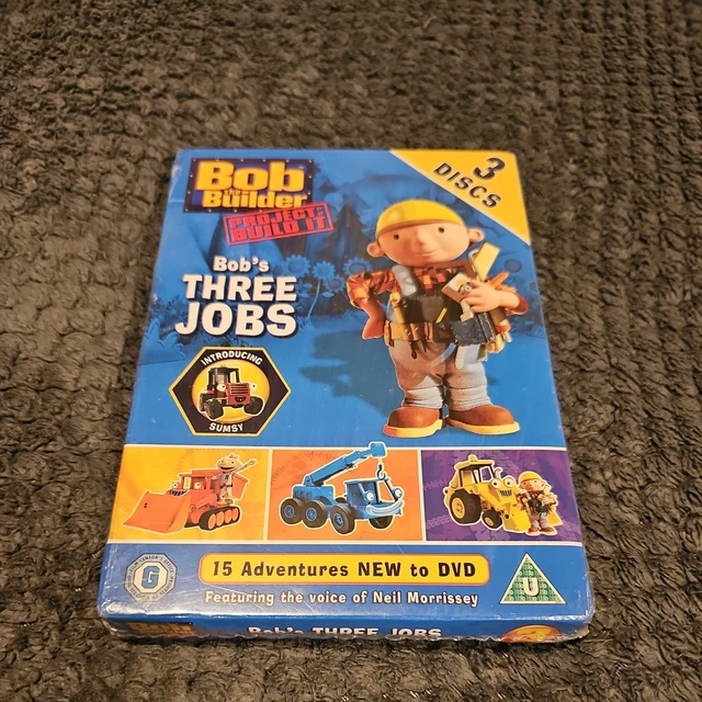 BOB THE BUILDER: Bob's Three Jobs [DVD] NEW £4.38 - PicClick UK