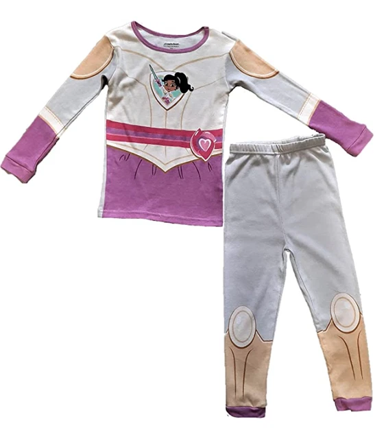 NICK JR. GIRL'S Nella The Princess Knight 4 Piece Pajama Set £9.59 ...