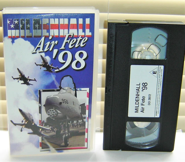 USAF RAF MILDENHALL Air Fete 98 Airshow VHS Video Cassette Tape 1998 £ ...