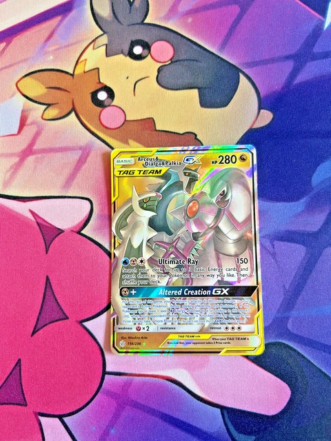 ARCEUS & DIALGA & PALKIA GX - 156/236 [Eclipse Cosmique] Pokemon TCG ...