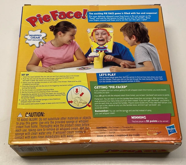 HASBRO GAMING DESPICABLE Me Minion Made Pie Face Game New £15.73 ...