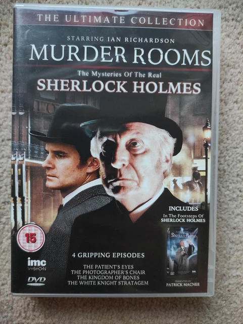 MURDER ROOMS AND Sherlock Holmes (Ultimate Box Set) (DVD, 2012, 4 disc ...