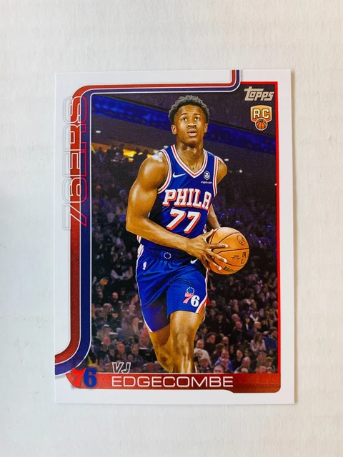 2025-26 TOPPS - VJ Edgecombe #203 (RC) Base 76ers $2.76 - PicClick CA