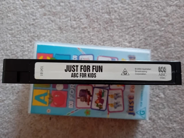 A.B.C FOR KIDS: Australian Children's Compilation VHS Video Thomas Tank ...