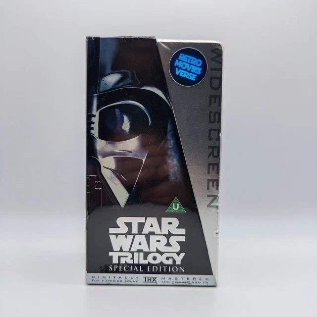 STAR WARS TRILOGY Widescreen Special Edition Silver VHS Box Set 1997 NEW SEALED £39.99 - PicClick UK