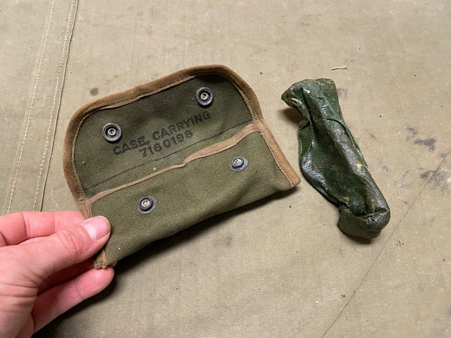 ORIGINAL WWI WWII Us Army M1 Garand Rifle Launcher Sight & Carrier ...