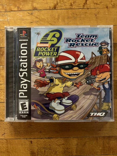 ROCKET POWER TEAM Rocket Rescue PlayStation PS1 CIB testé presque comme ...