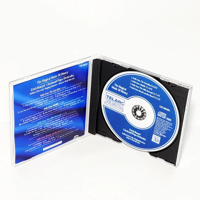 THE MAGICAL MUSIC Of Disney CD 1995 Aladdin Lion King Beauty Beast Lil ...