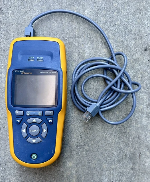 LRAT-1000 FLUKE NETWORKS LINKRUNNER AT-1000 Network Tester $950.00 ...