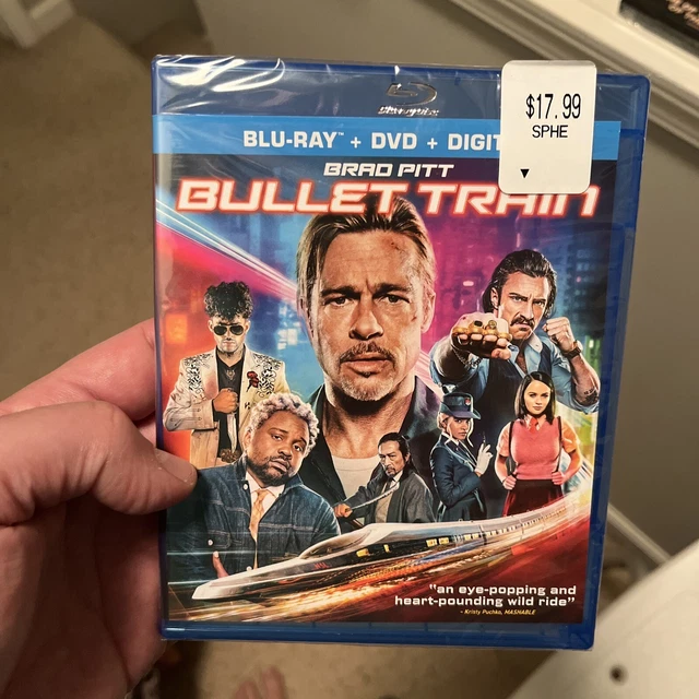 BULLET TRAIN (BLU-RAY + DVD + Digital, 2022) New Sealed $12.00 - PicClick