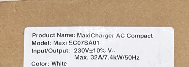 AUTEL MAXICHARGER AC Compact 7kW EV Charger | New | Type 2 Socket | AU ...