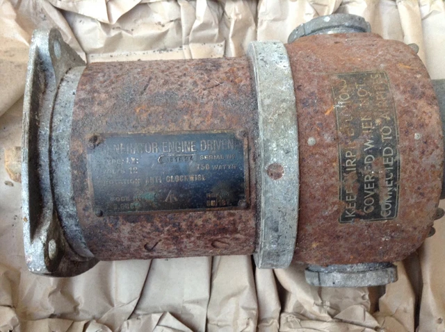 SUPERMARINE SPITFIRE MKV typeLX 12volt generator (new old stock) £375. ...