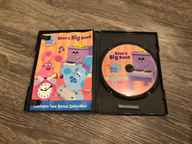 BLUE’S CLUES - Blues Big Band (DVD, 2003) Nickelodeon Nick Jr. $13.49 ...