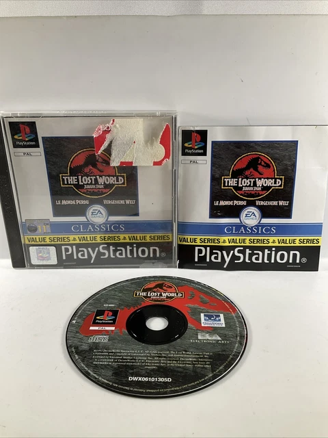 THE LOST WORLD: Jurassic Park - PlayStation 1 PS1 Complete PAL £12.99 ...