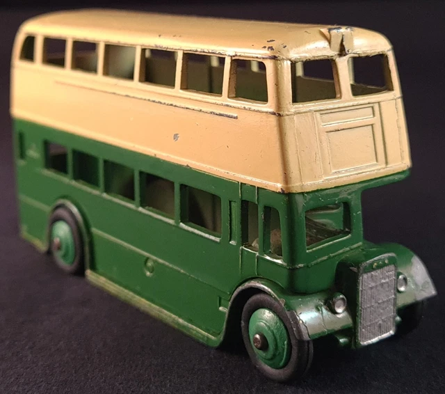 VINTAGE DINKY NO.29C Double Decker Bus Green & Cream 1940's £7.99 ...