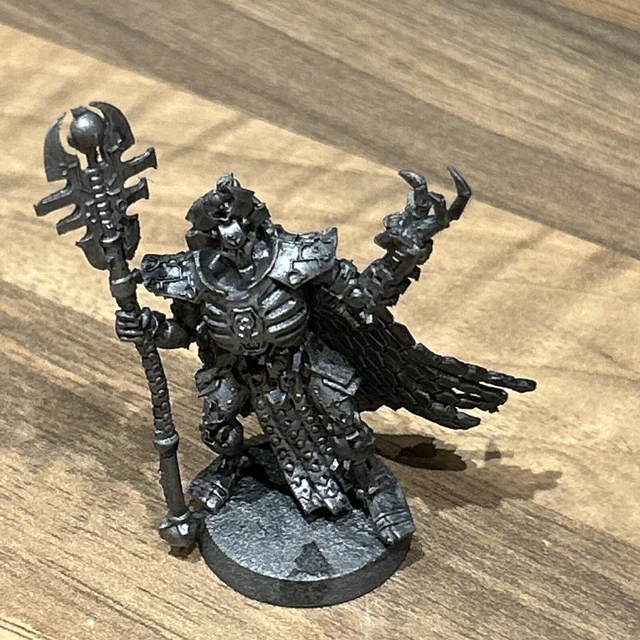 FINECAST NECRON LORD / overlord warhammer 40k Imotek the Stormlord $17. ...