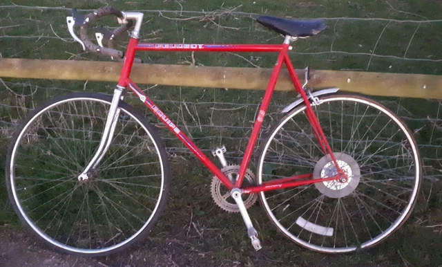 VINTAGE PEUGEOT EQUIPE road bike racer style 1980s spares/repair no ...
