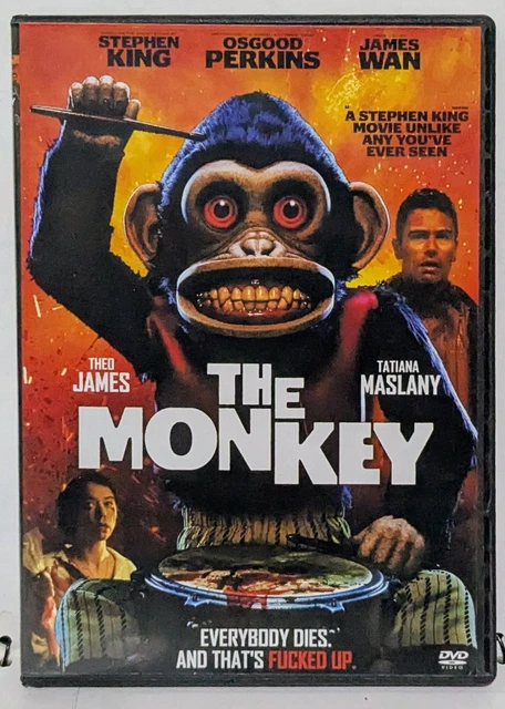 THE MONKEY (STEPHEN King 2025 DVD) New Unsealed Region Free Horror Free ...
