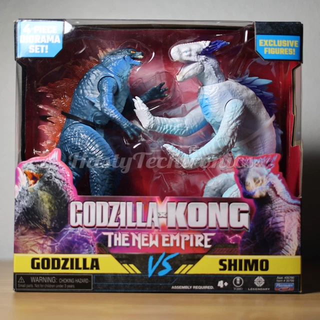 GODZILLA X KONG The New Empire - Godzilla vs Shimo (set figure da 2 ...