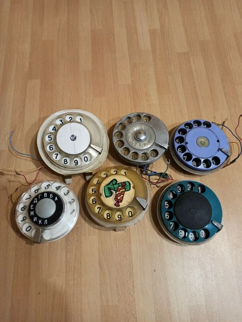 SOVIET DIAL-UP DISK from rotary phone. . USSR. £42.40 - PicClick UK