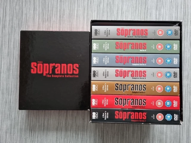 The Sopranos Complete Series Dvd Boxset Seasons 1 6 Wb Hbo Region 2 Vgc