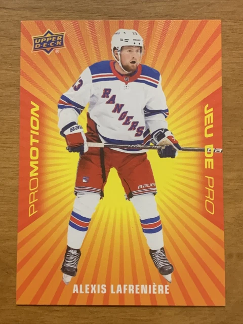 2021-22 UD TIM Hortons - Alexis Lafreniere ProMotion - New York Rangers ...