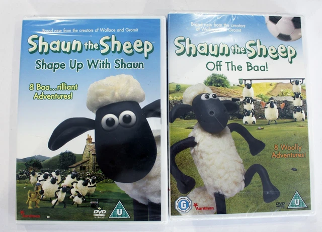 Shaun The Sheep Shape Up With Shaun Off The Baa Dvd 2007 New And Sealed £483 Picclick Uk