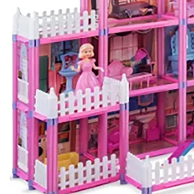 278PCS DOLL HOUSE Building Toys DIY Assembly Doll Accessories ...