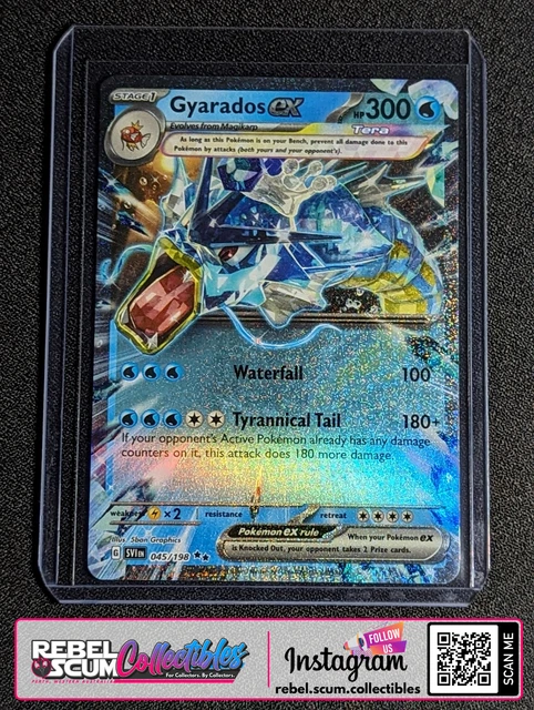 GYARADOS EX (DOUBLE Rare) | 045/198 | Scarlet & Violet Base | MINT EUR ...