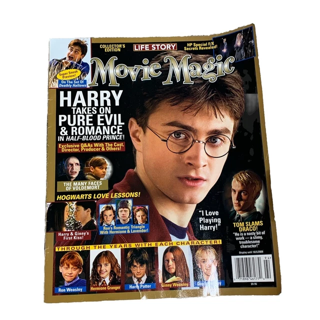 LIFE STORY MAGAZINE:MOVIE Magic HARRY POTTER TAKES ON PURE EVIL-Emma ...